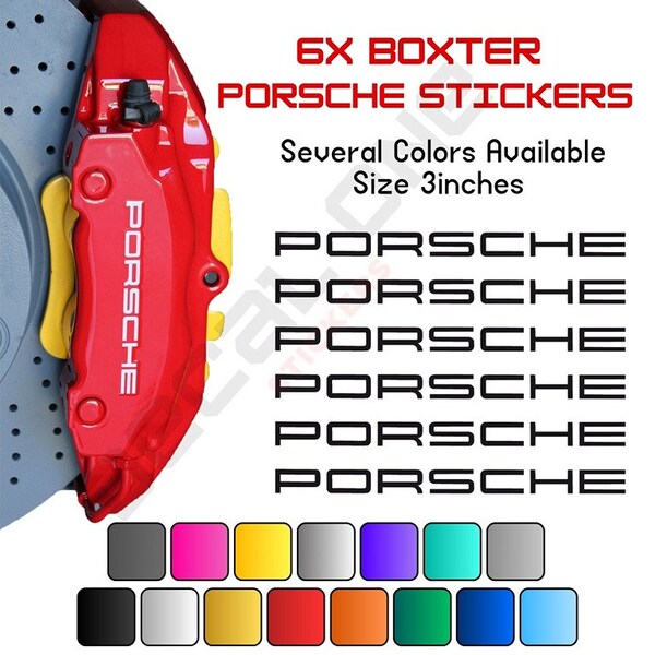 Boxster Decals - Etsy