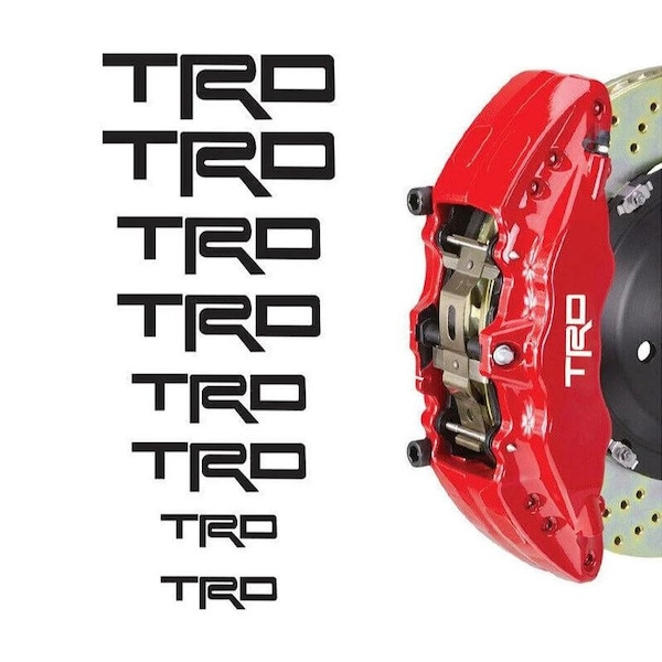 Trd Caliper Stickers - Etsy