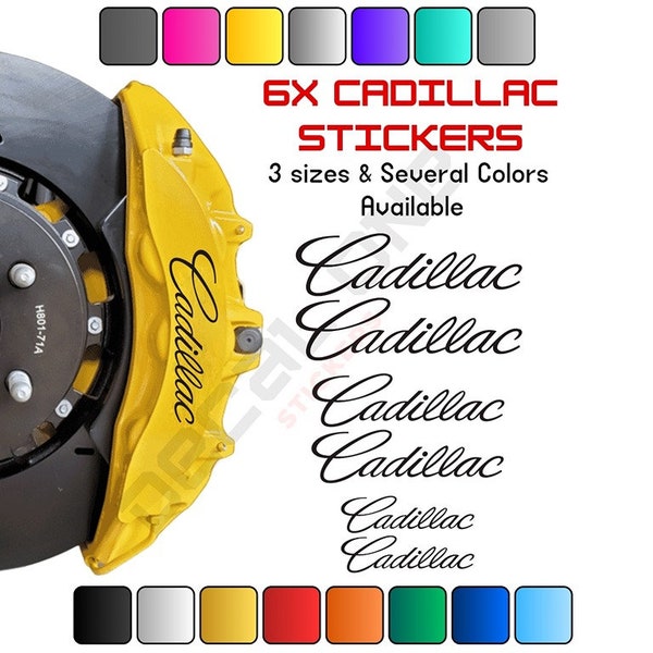 Cadillac Decals Stickers - Etsy