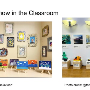 Tiny Art Show 4 Teachers: GIANT Pack. Elementary, Middle, High School ...