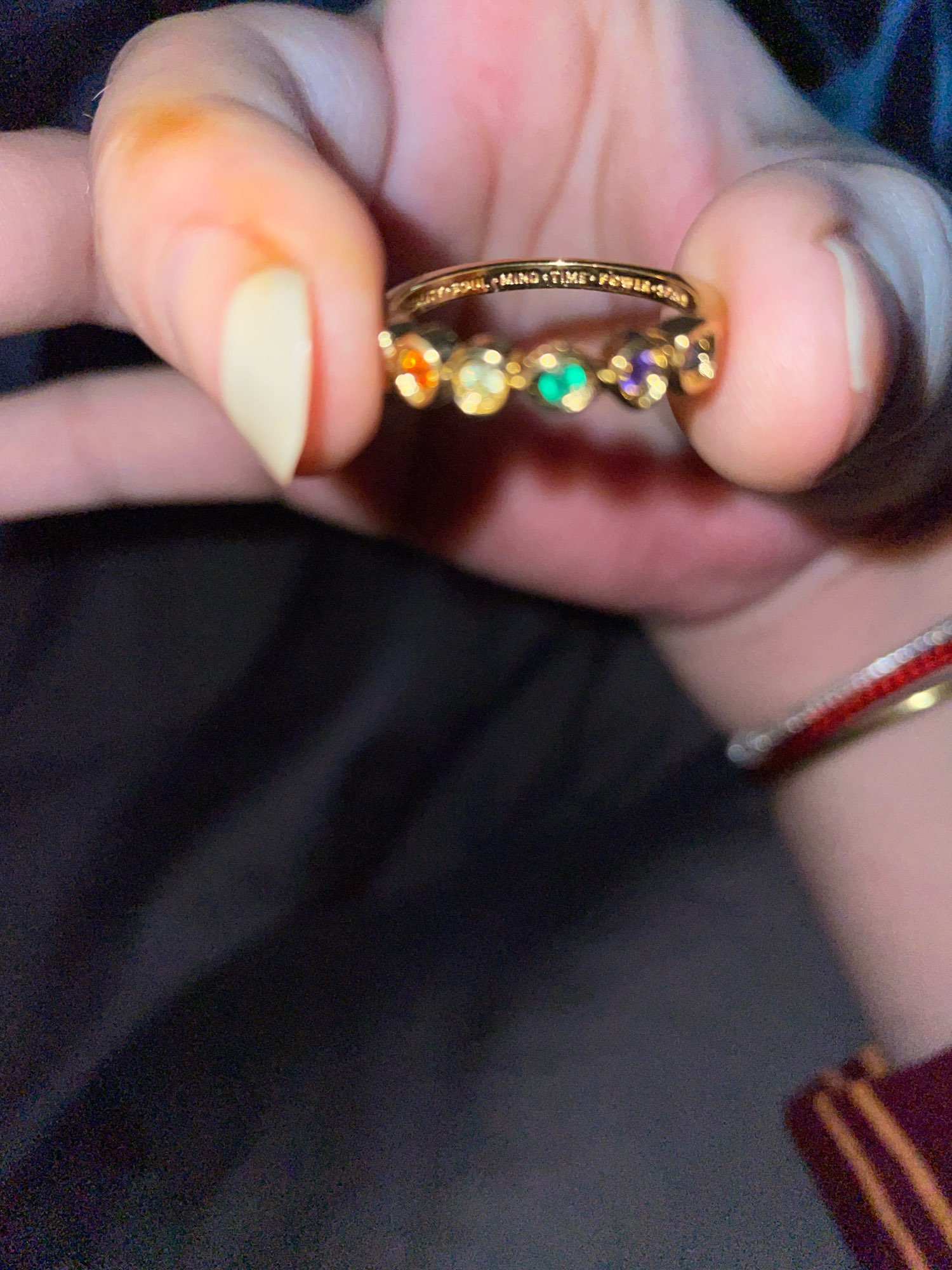 Pandora 14k Gold Plated Marvel the Avengers Infinity Stones - Etsy