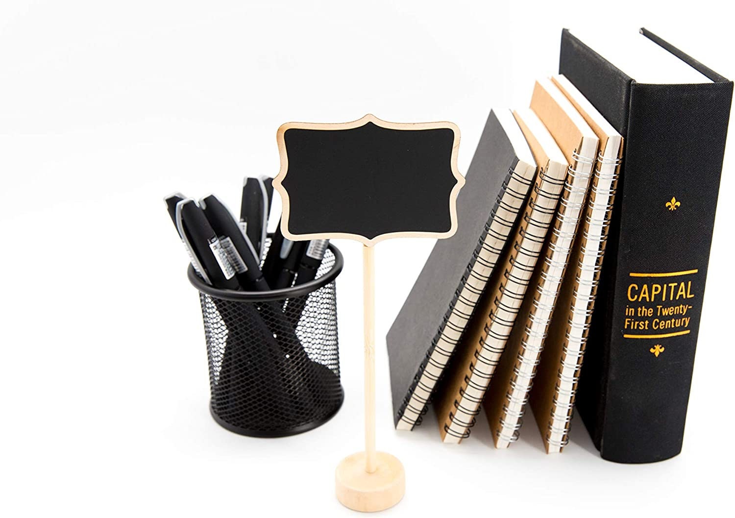 Mini Chalkboard Signs, 15 Pack, Small Rectangle Sign, Food Signs ...
