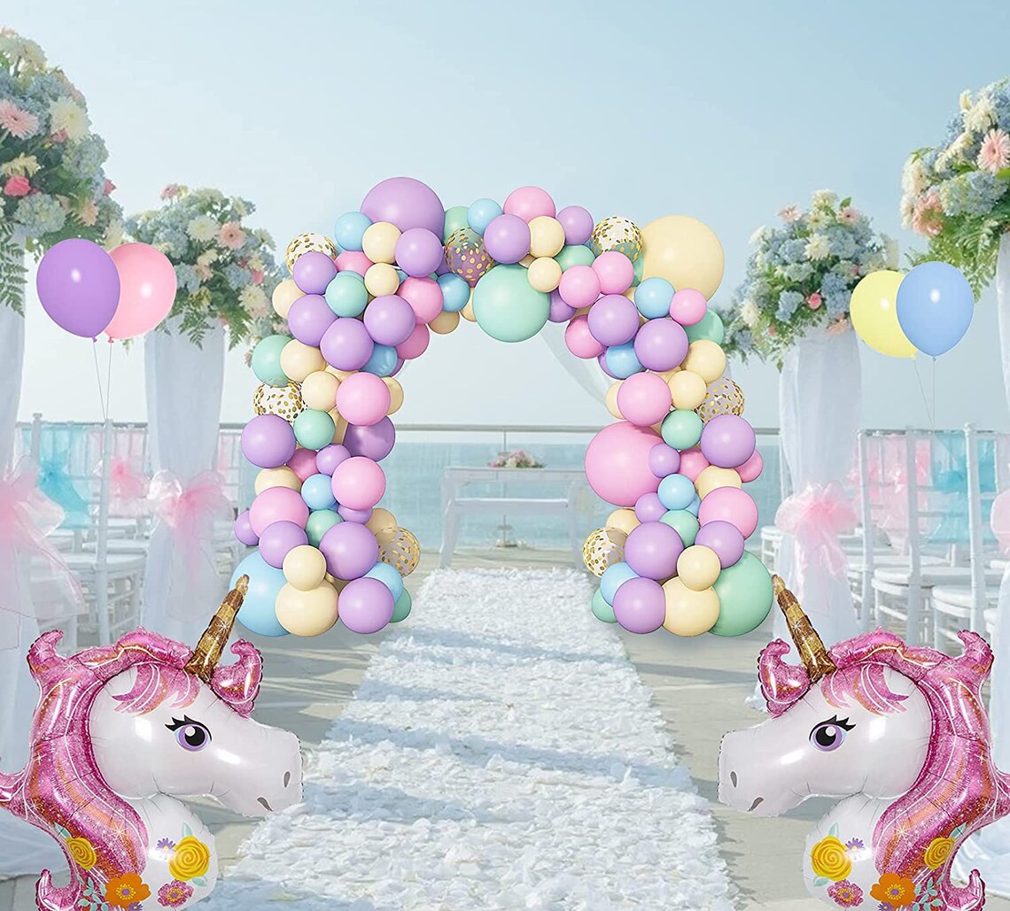 Pastel Balloon Arch, Balloon Arch Garland Kit - Etsy
