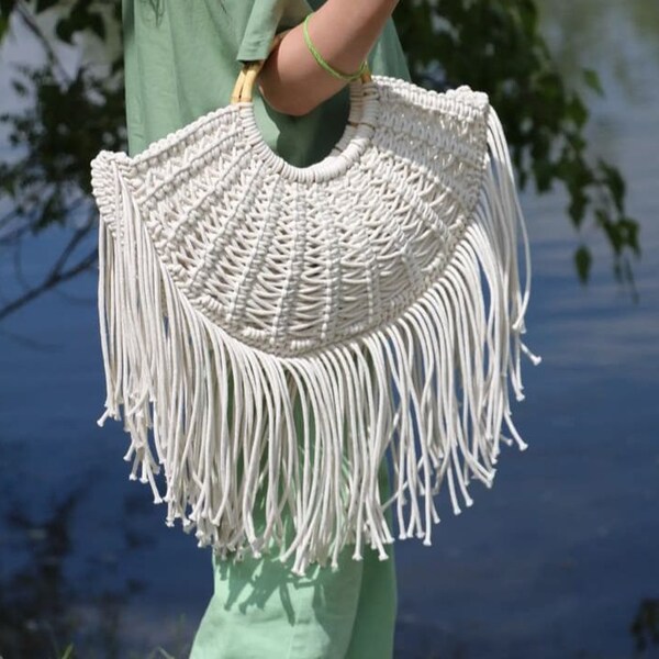 Macrame Bag - Etsy