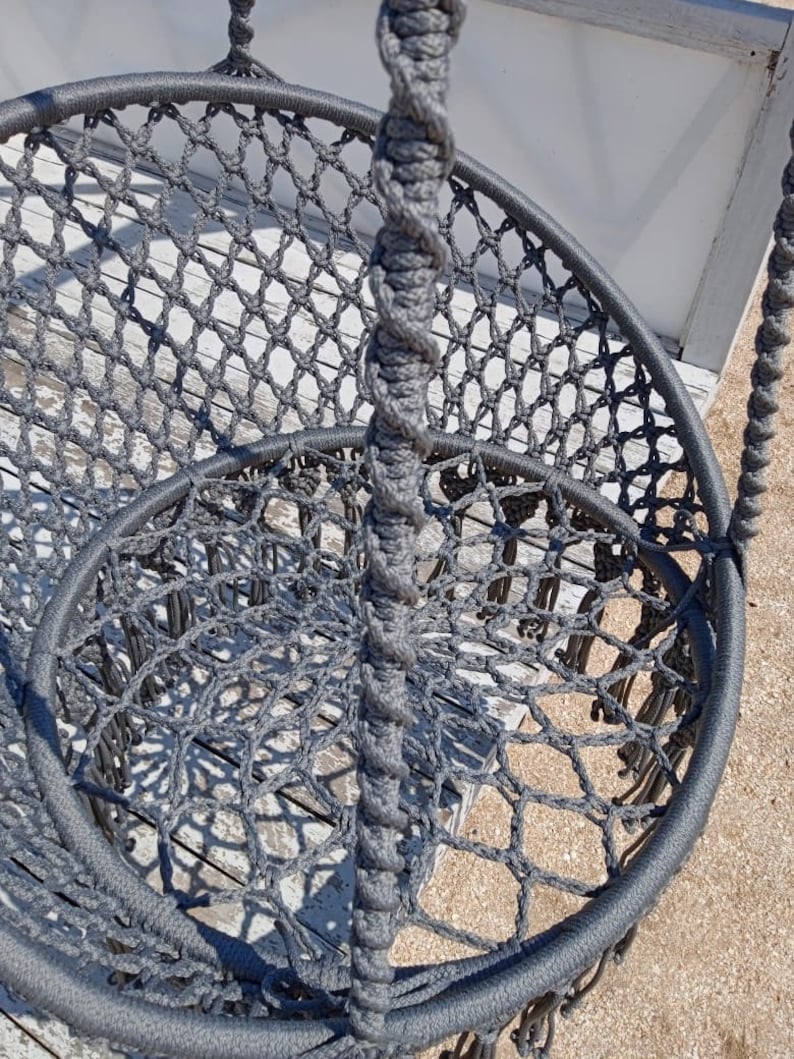 Pattern VIDEO Tutorial Macrame Hanging Chair DIY Hammock - Etsy