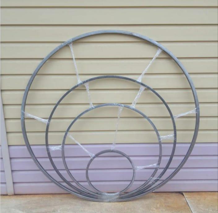 80cm metal ring store