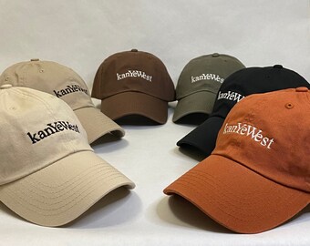 Kanye West Yeezus Hat // Yeezy Embroidered Baseball Cap // | Etsy