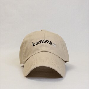 Kanye West Hat // Yeezy Embroidered Baseball Cap // the College Dropout ...