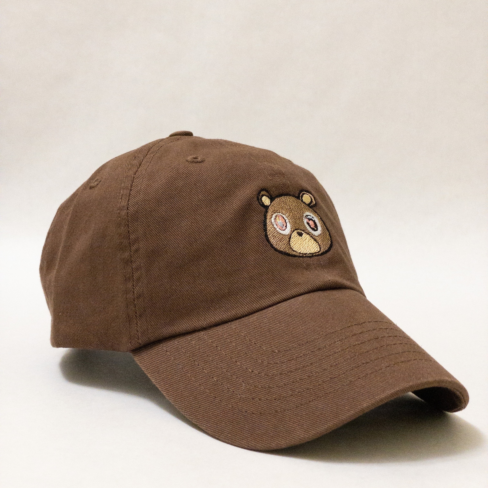 Kanye West Bear Hat // Yeezy Embroidered Baseball Cap // Ye // - Etsy