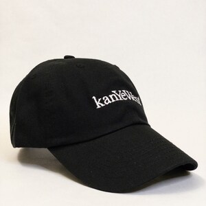 Kanye West Hat // Yeezy Embroidered Baseball Cap // the College Dropout ...