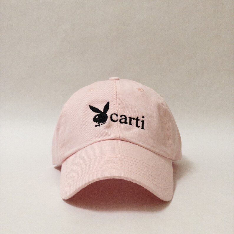 Playboi Carti Hat // Playboy Bunny Embroidered Baseball Cap // WLR - Etsy