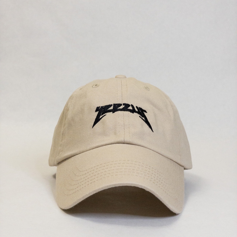 Kanye West Yeezus Hat // Yeezy Embroidered Baseball Cap // Life of ...