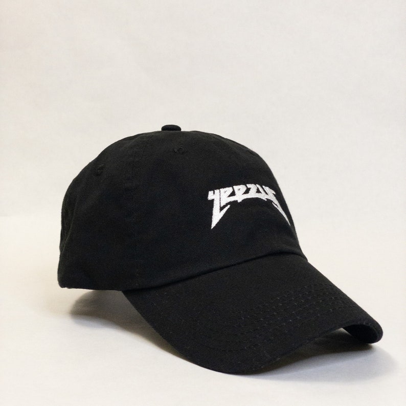 Kanye West Yeezus Hat // Yeezy Embroidered Baseball Cap // - Etsy