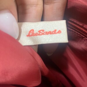 Vintage LEE SANDS Burgundy/pink Eel Skin Hobo Purse - Etsy