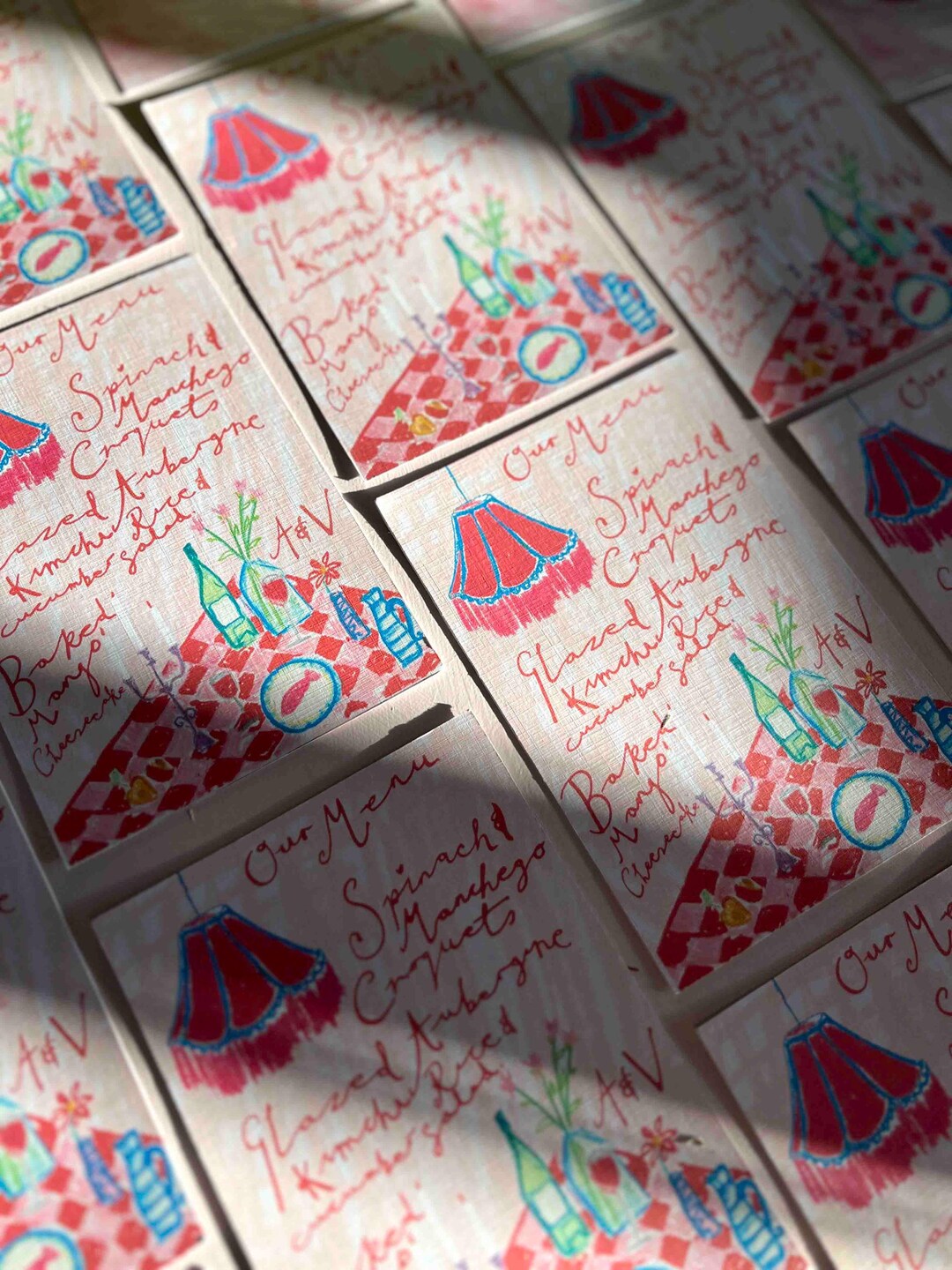 Hand Drawn Menus | Hand Drawn Illustrations | Fun, Colourful, Fun ...