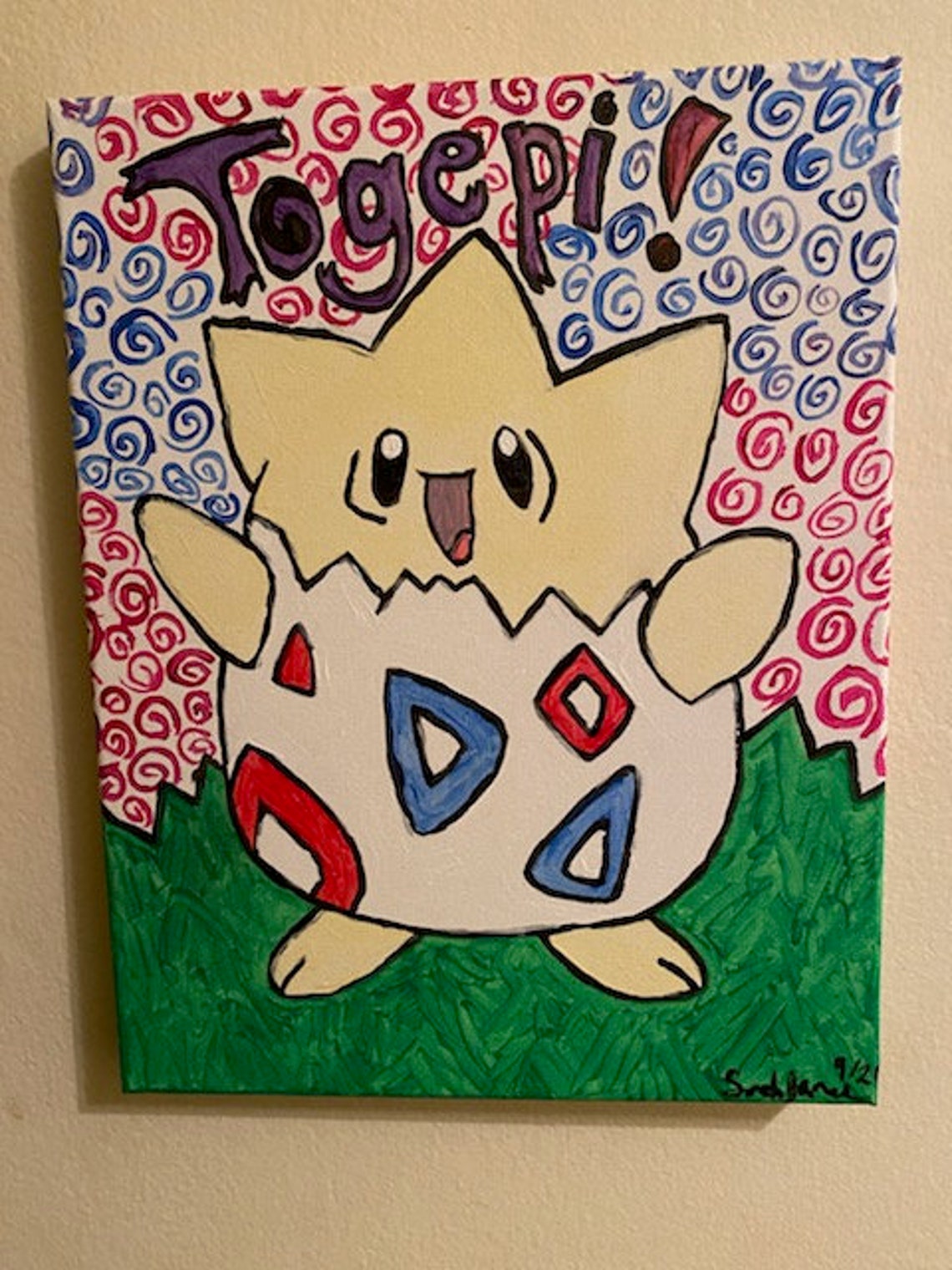 Pokemon-anime-cartoon Custom Oil Paintings - Etsy New Zealand