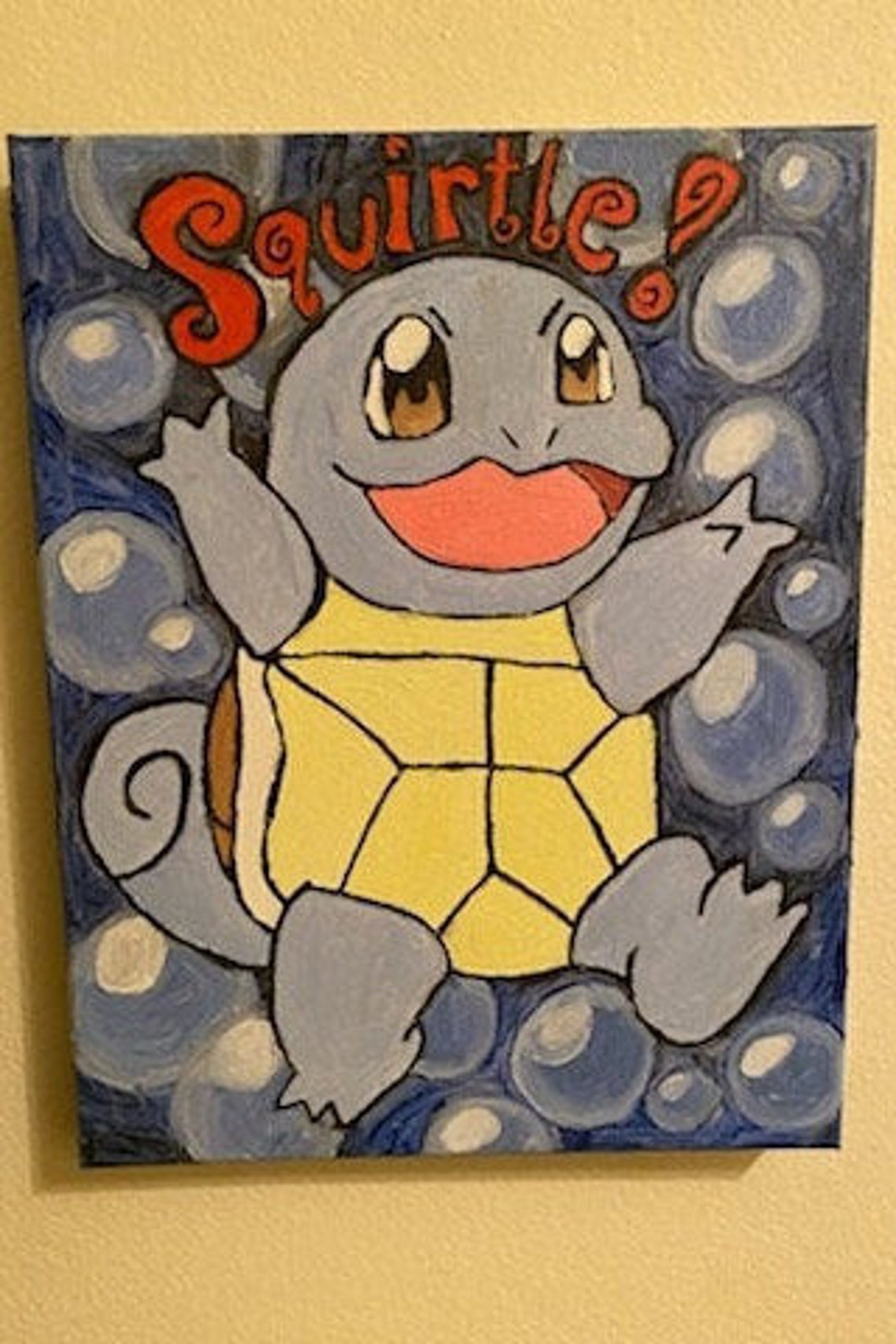 Pokemon-anime-cartoon Custom Oil Paintings - Etsy New Zealand