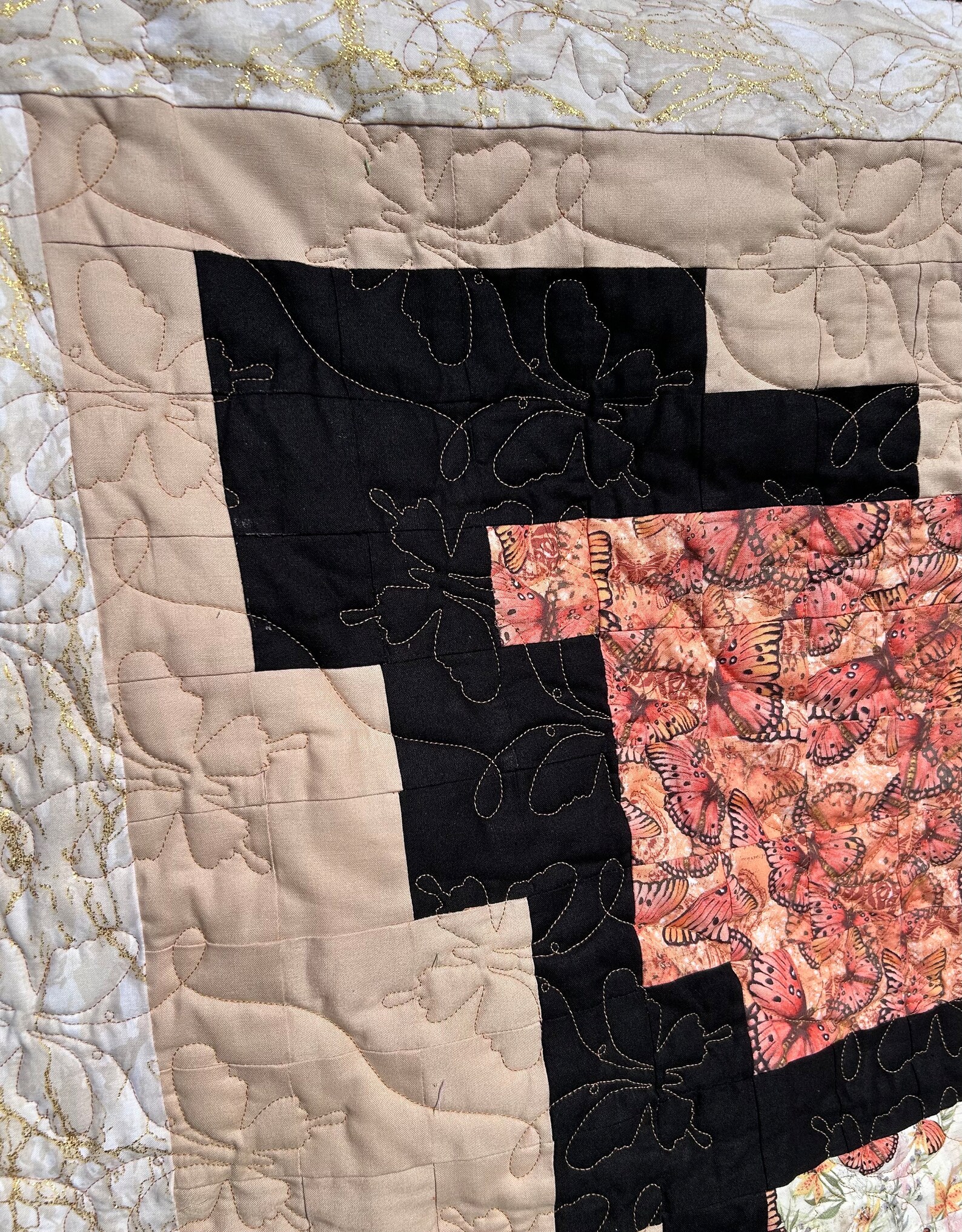 Butterfly Quilt Pattern PDF Download Patchwork Quilting Digital Pattern ...