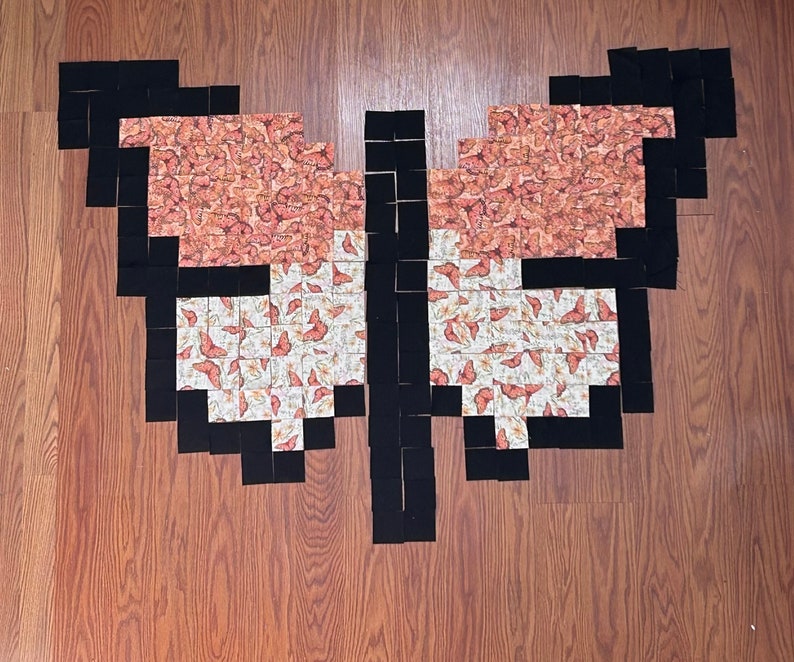 Butterfly Quilt Pattern PDF Download Patchwork Quilting - Etsy