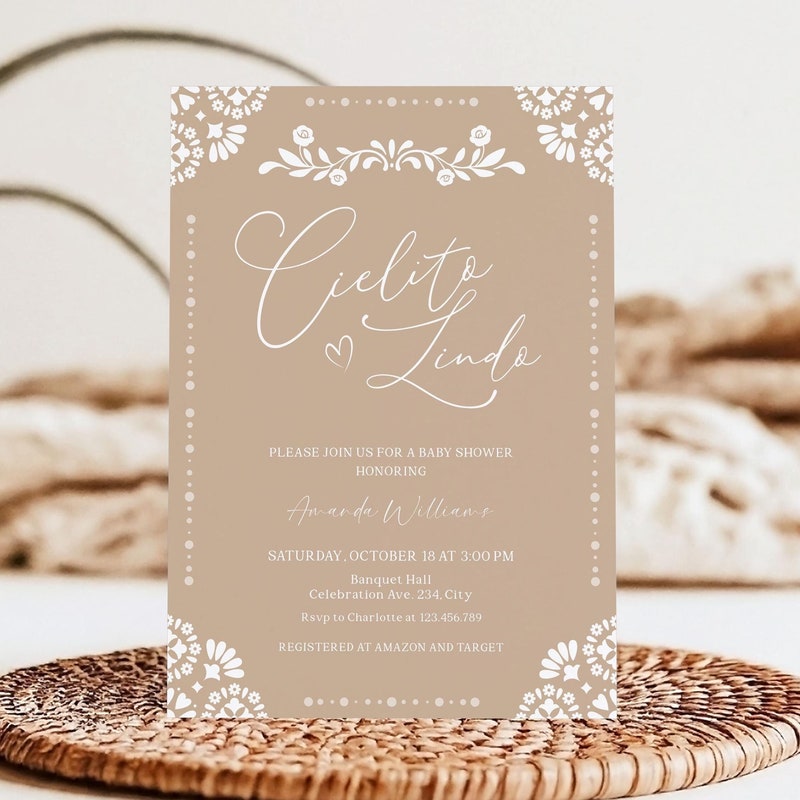 Cielito Lindo Invitation - Etsy