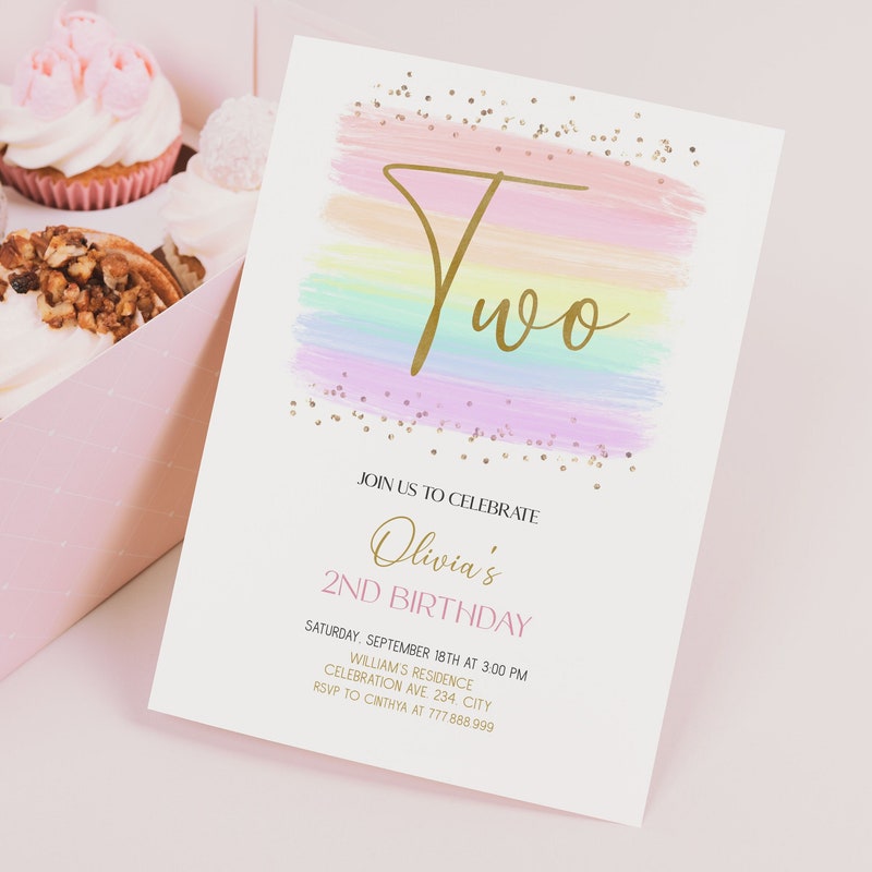 Girl 2nd Birthday - Etsy