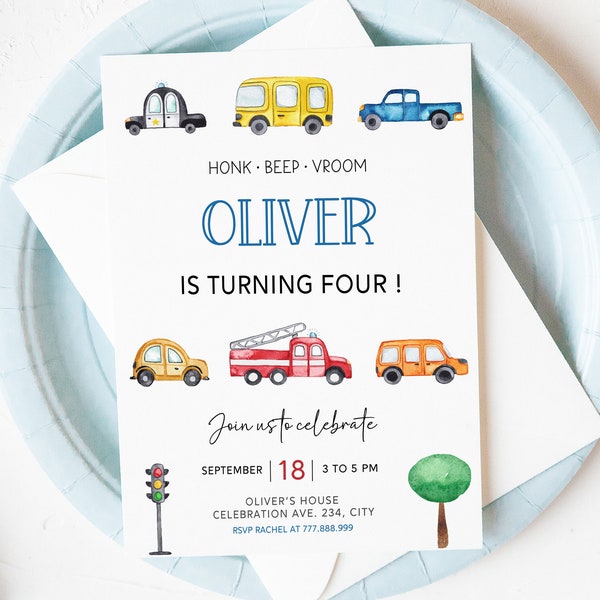 Transportation Party - Etsy