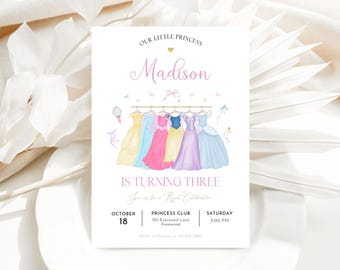 Editable Dress up Costume Birthday Party Invitation Instant Template ...