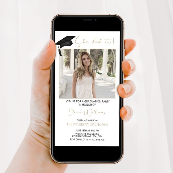 Grad Party Invites - Etsy