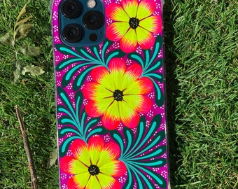 Hand Painted Phone Case - Etsy