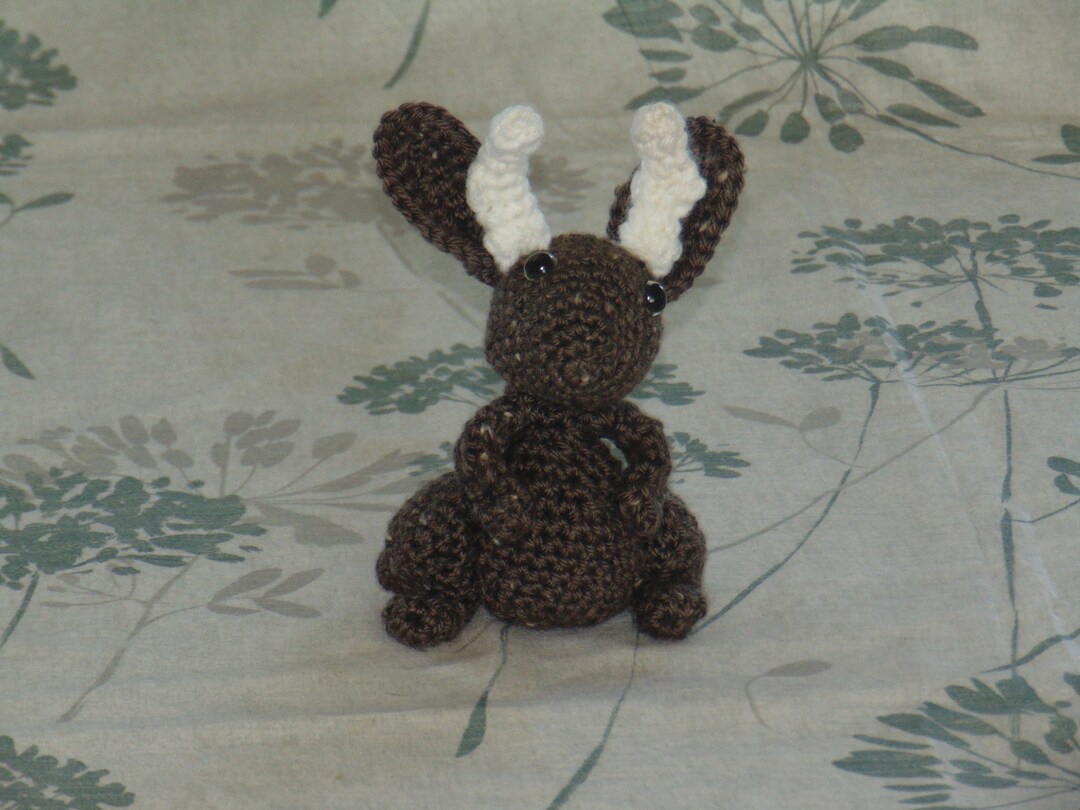 Mini Jackalope Amigurumi - Etsy