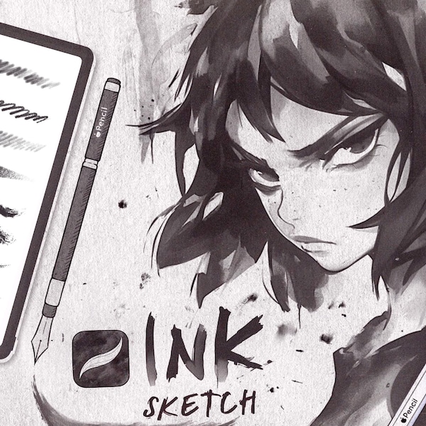 Ink Paper Art Paper - Etsy UK