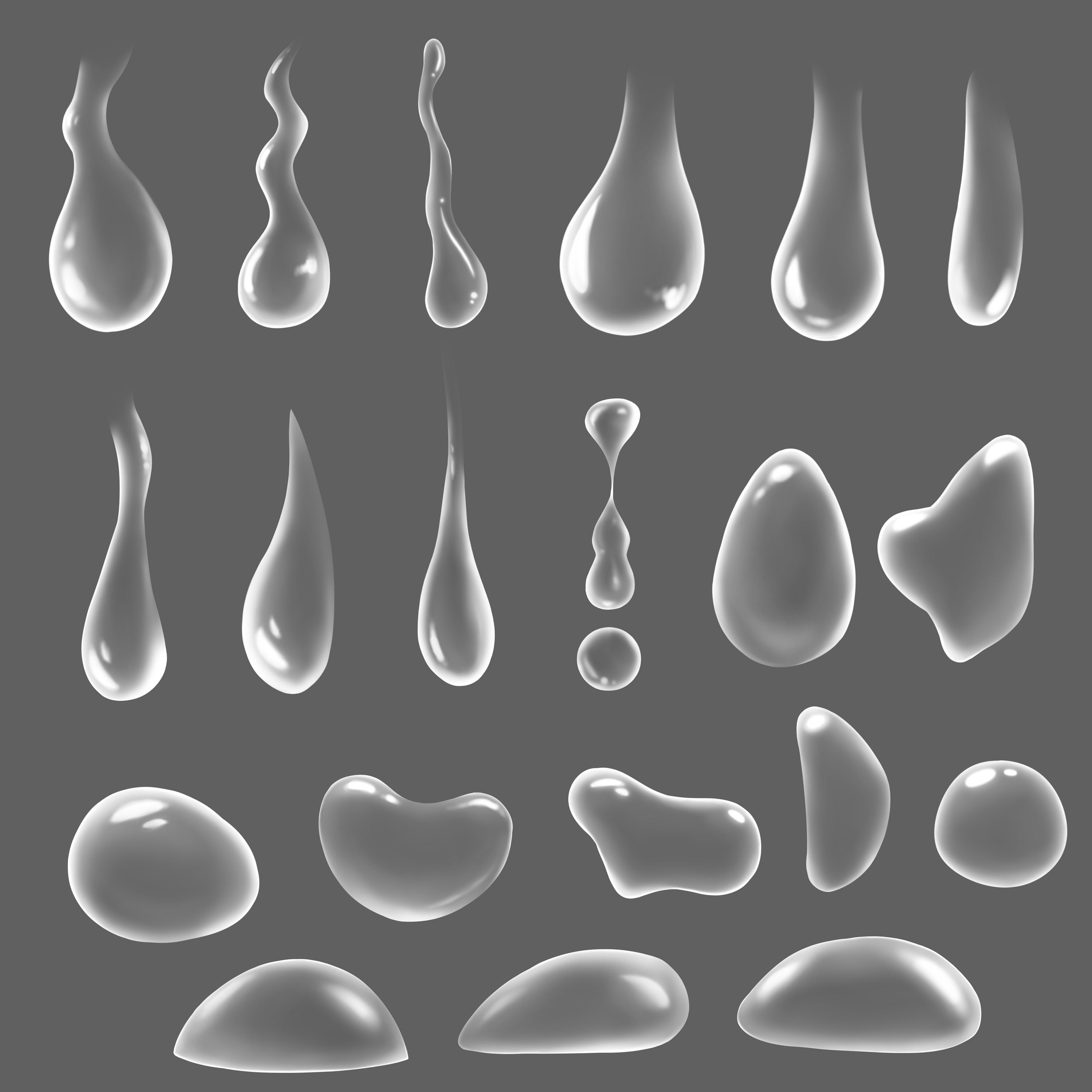 Tears Brushes for Procreate realistic | Etsy