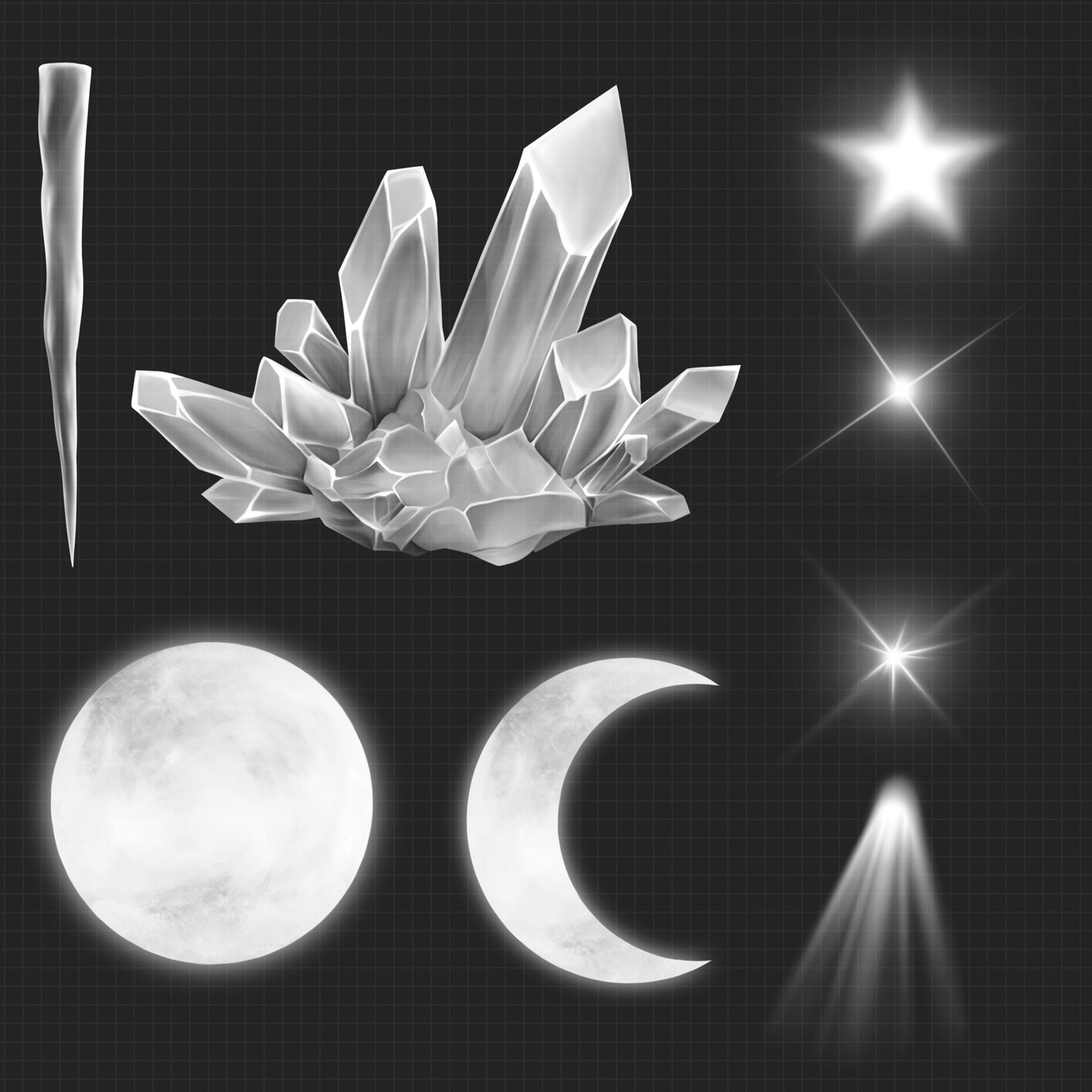 Winter Forest Brush Set for Procreate - Etsy