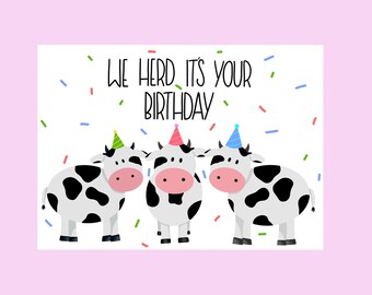 Animated Birthday Card | Etsy