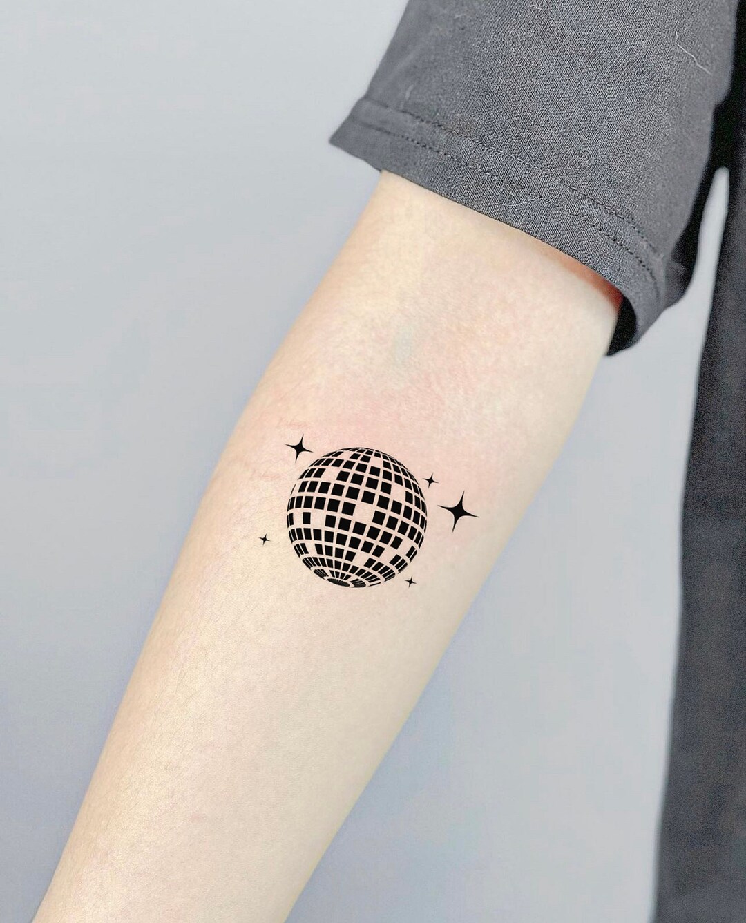 Disco Ball Temporary Tattoo Fake Tattoo Tattoo Artist Gifts - Etsy