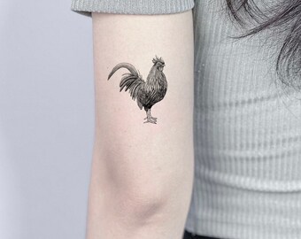 Chicken Foot Temporary Tattoo Sticker set of 2 - Etsy