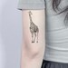 Giraffe Temporary Tattoo Fake Tattoo Festival Tattoo - Etsy