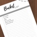 Bucket List Printable Template Life Goals List Things to Do Before You ...