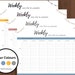 Weekly AM PM Planner Printable | Weekly Schedule Template | Morning ...