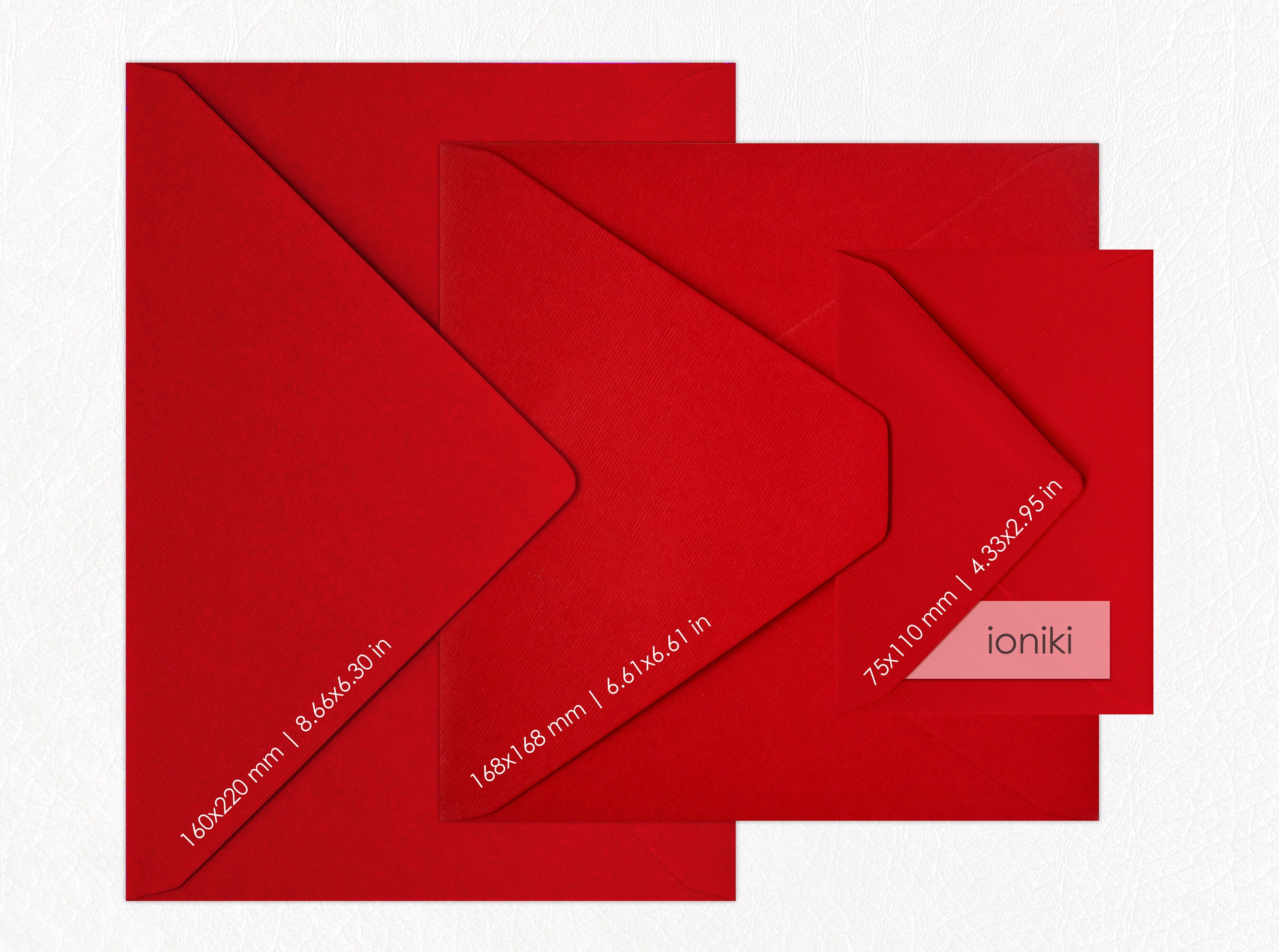 Red Envelopes 168x168mm/6.61x6.61in, Line Texture |premium Heavyweight ...