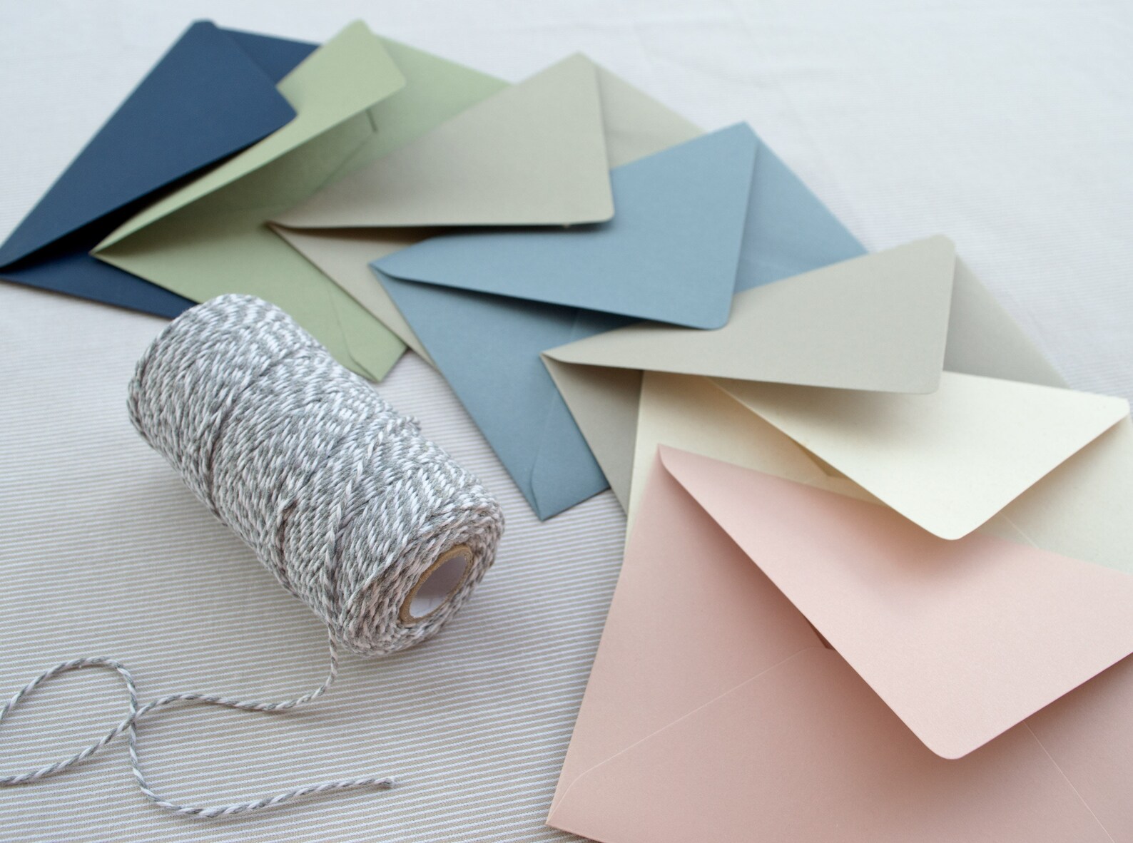 Navy Blue Envelopes 115x165mm/6.50x4.53inc6, Line Texture Premium ...