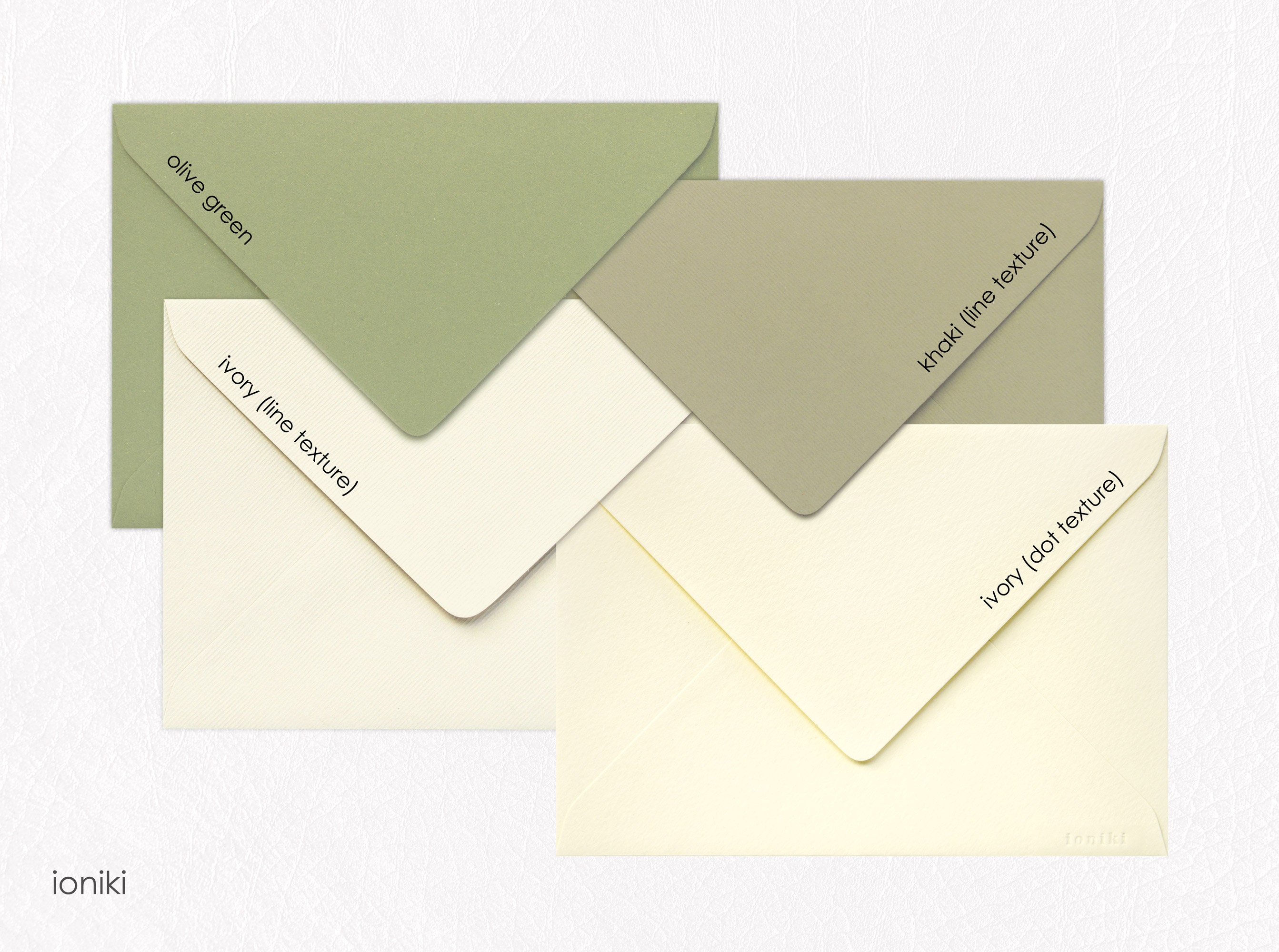 Olive Green Envelopes 115x165mm/6.50x4.53in C6 Premium | Etsy