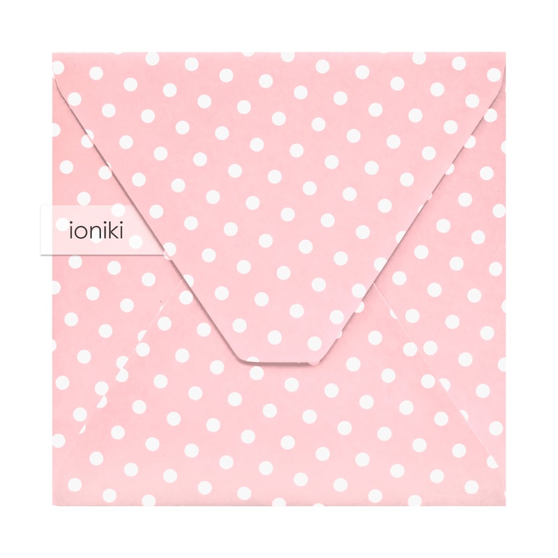 Polka Dot Envelopes - Etsy