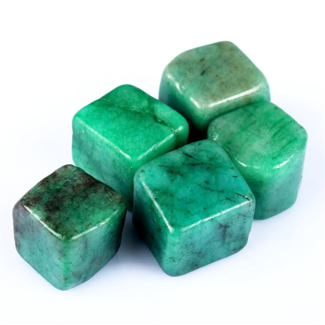 Beautiful Cube Shape Emerald Natural Green Loose 500 Carat Lot | Etsy