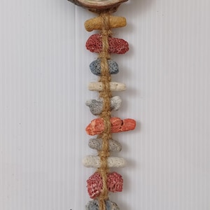 Coral Garland,abalone Shell,wall Decoration, Hanging Mobile, Beach ...