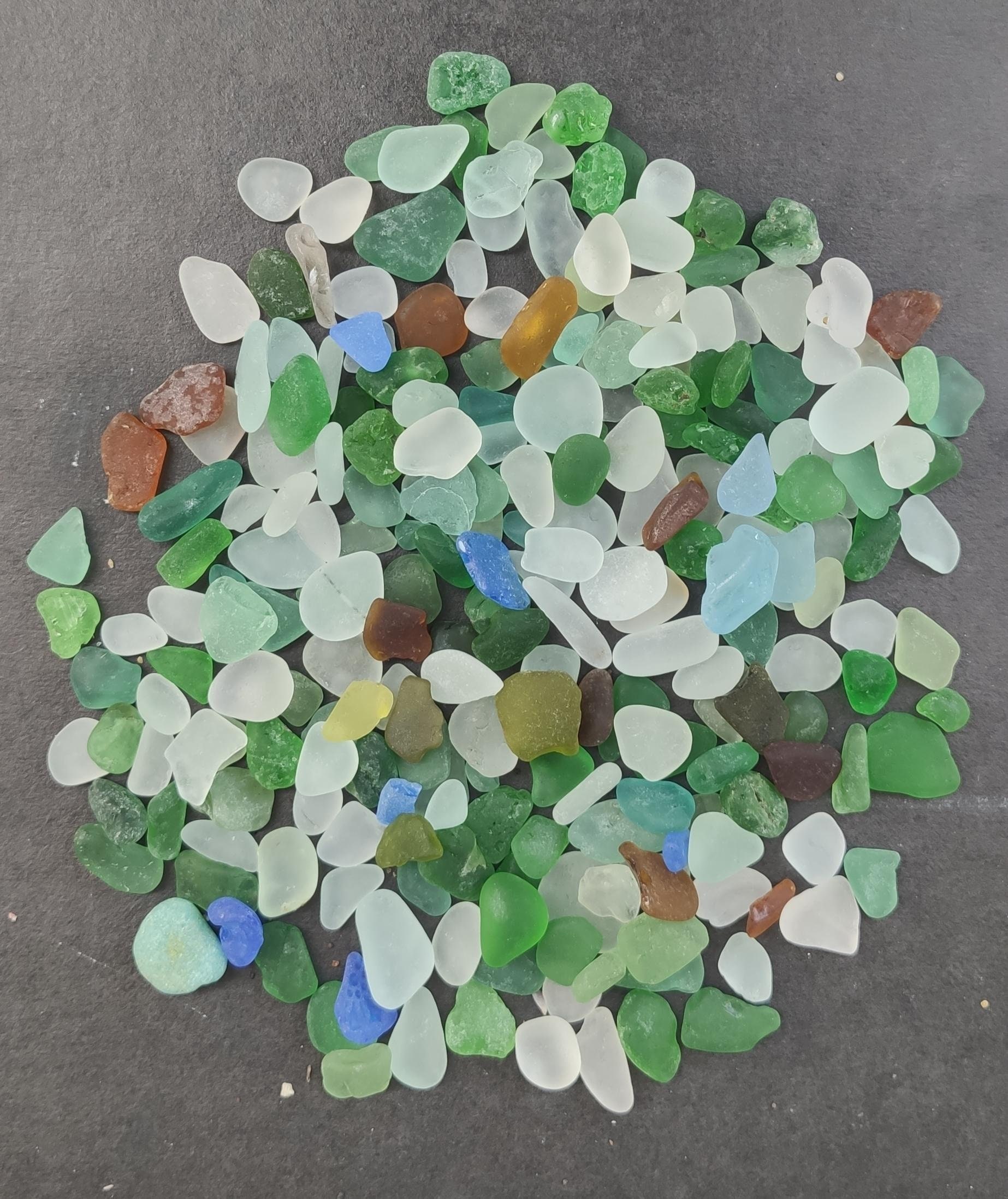 Tiny Multicolor Sea Glass Packet 200g - Etsy