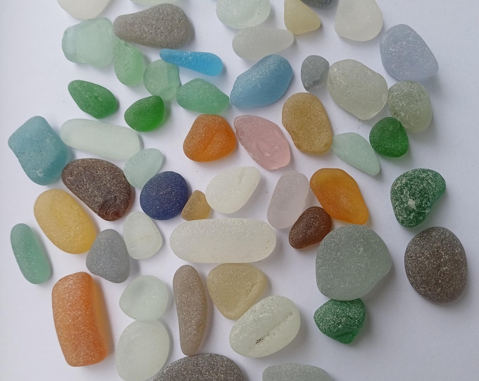 Nicely Sea Polished Set of Multicolor Sea Glass From Japan. Ideal for ...