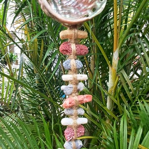 Coral Garland,abalone Shell,wall Decoration, Hanging Mobile, Beach ...