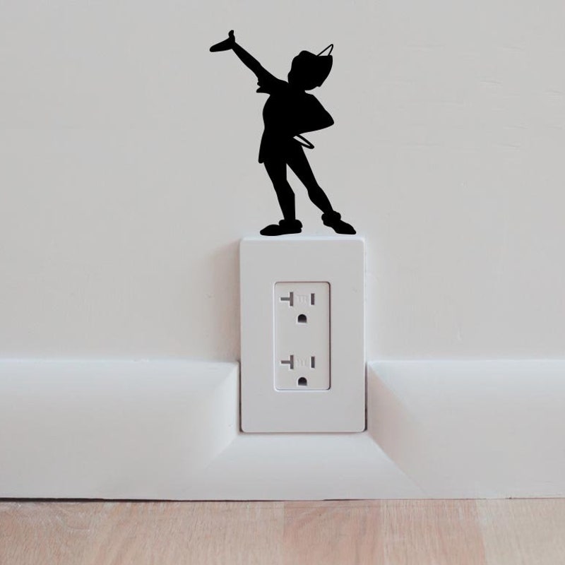 Peter Pan Wall Decal - Etsy