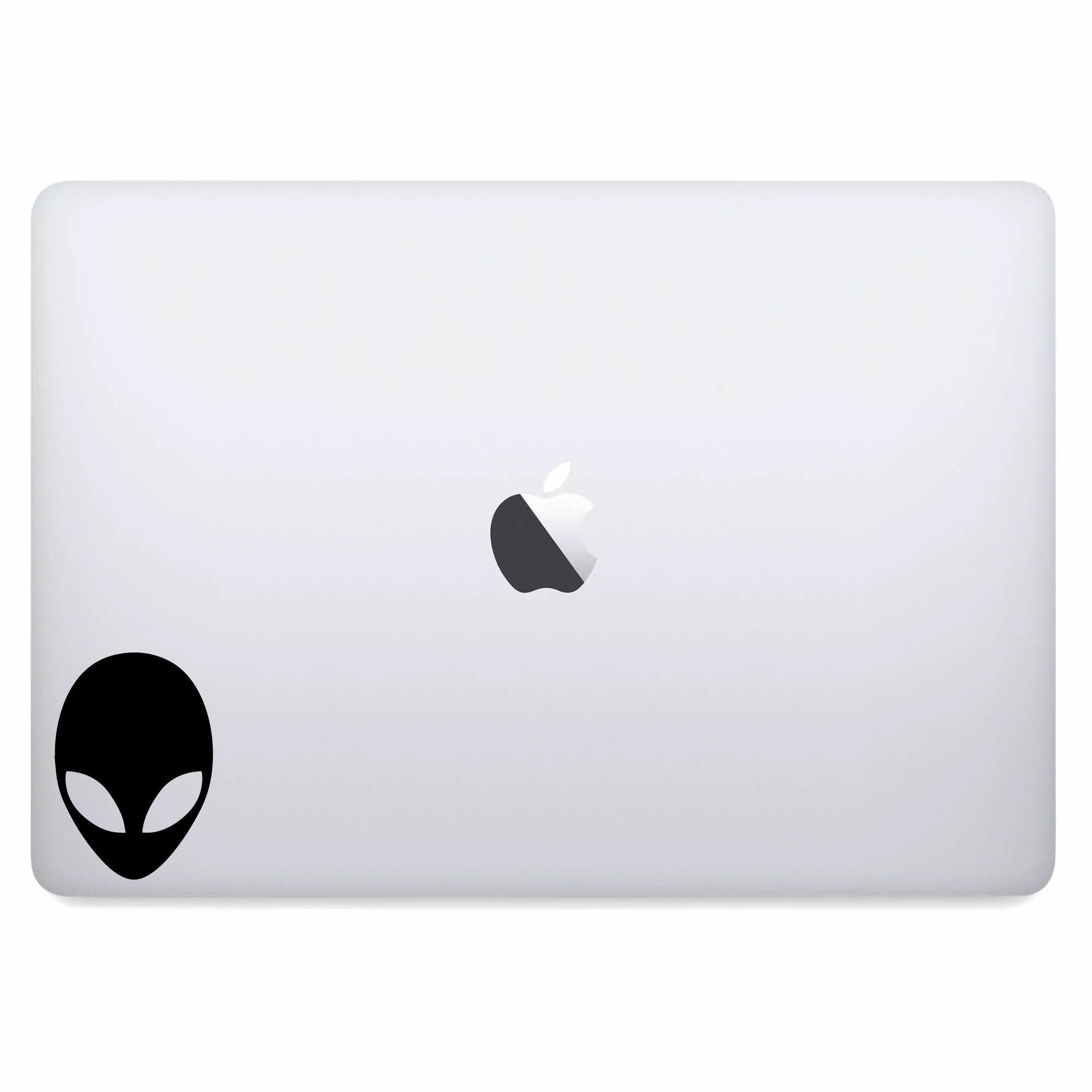 Alien Laptop Decal Alien Head Vinyl Sticker Alien Car Decal - Etsy